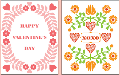 print & pattern: VALENTINES - dutch door press