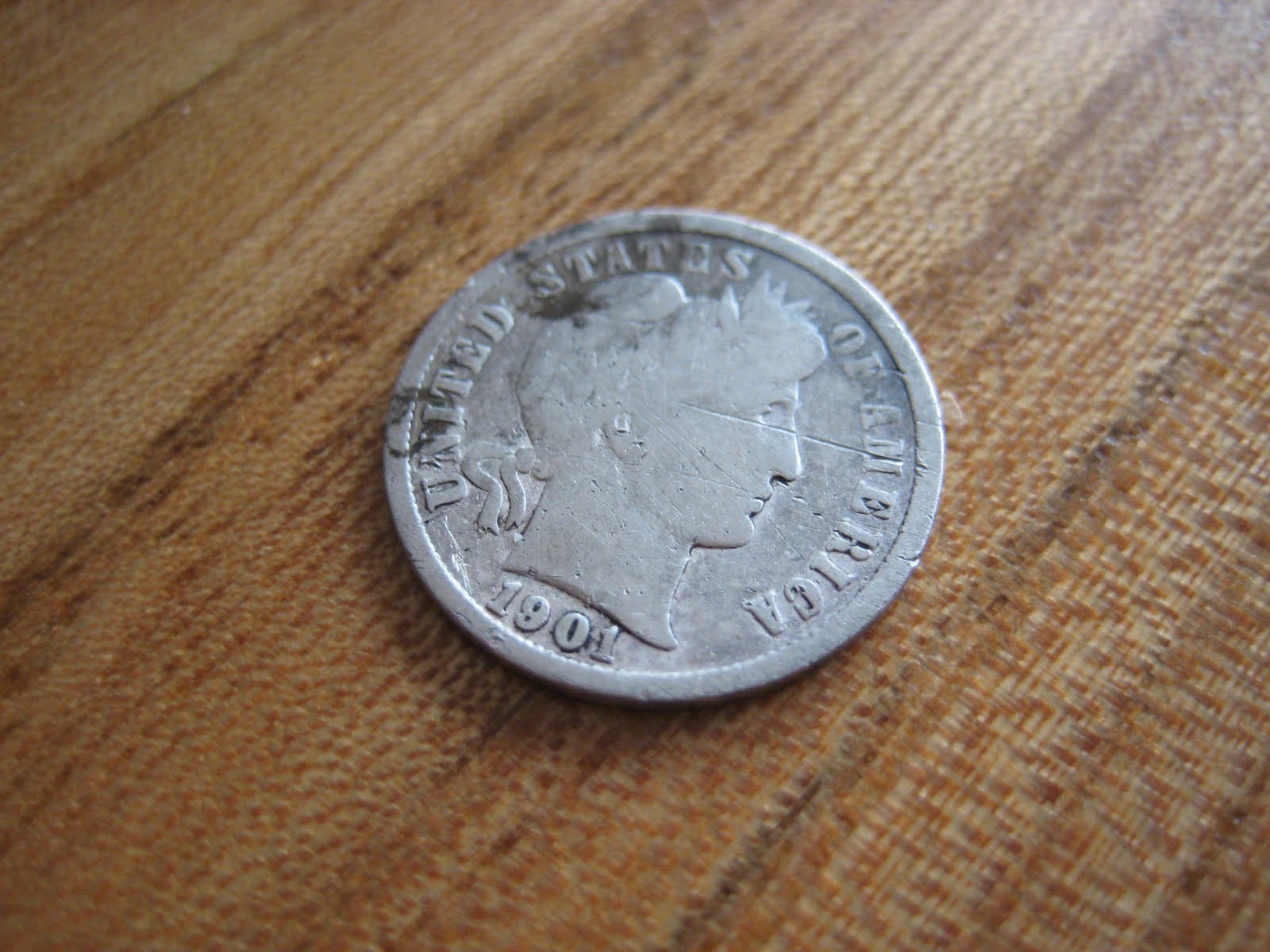 Idora Design: Backyard Archaeology: One Dime