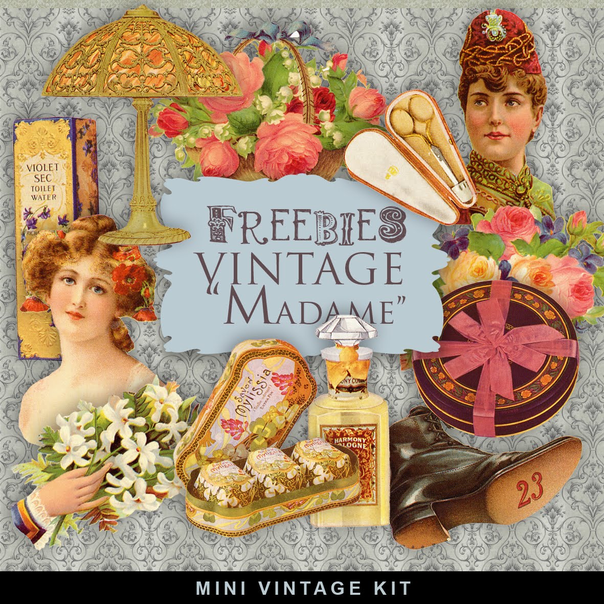 Freebies Vintage Kit:Far Far Hill - Free database of digital ...