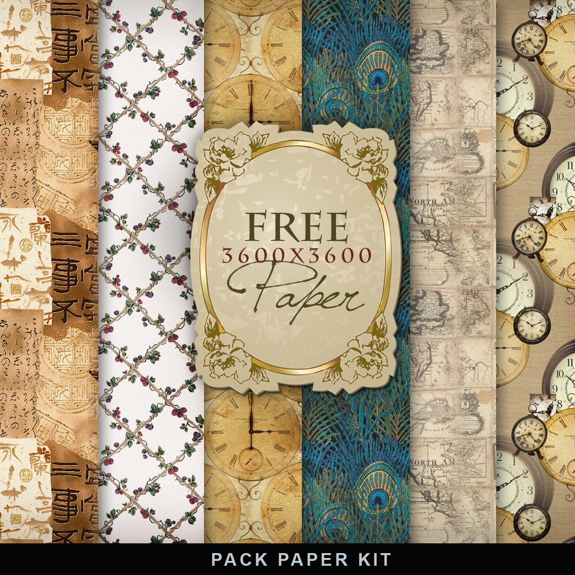Freebies Vintage Pack Paper:Far Far Hill - Free database of digital ...