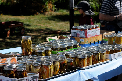 Barely sane....: Canning Party at the Farm