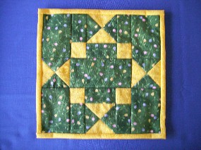 Quilter's fun: How to Attach a Square End Binding