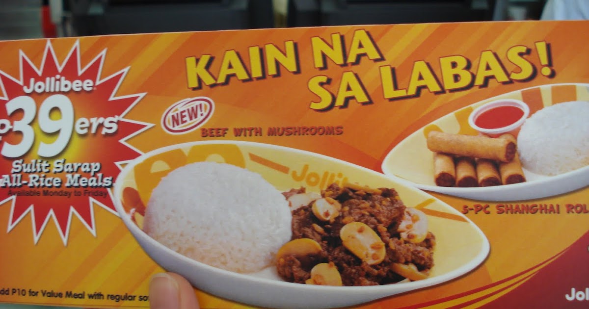 Frannywanny : a food and travel blog: Lunch Out with Jollibee's 39ers