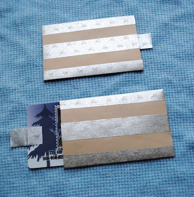 zakka life: Gift Card Holders Made with Japanese Masking Tape