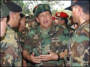 Presidente Hugo Chávez asciende a General en Jefe a Henry Rangel Silva ...