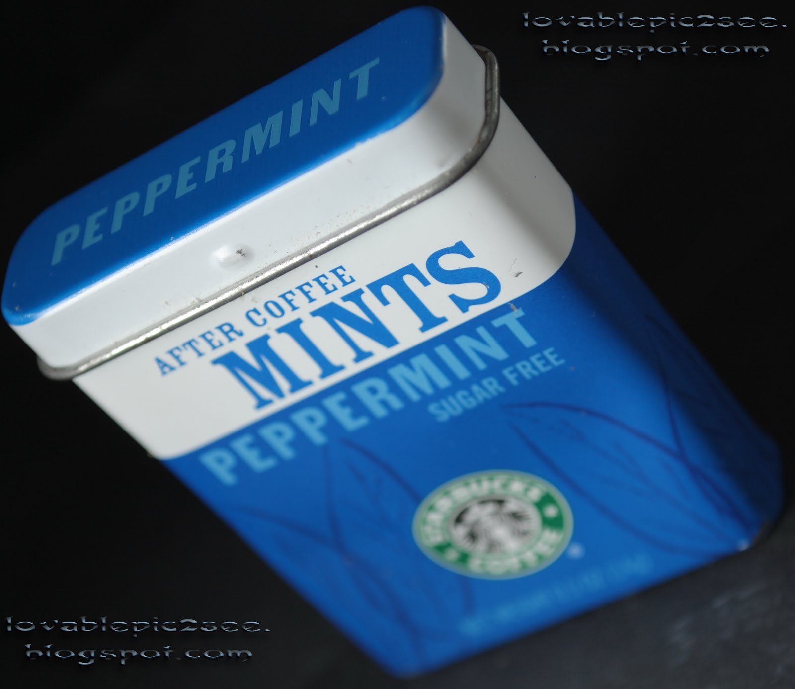 lovable's photography: after coffee mints from starbucks coffee