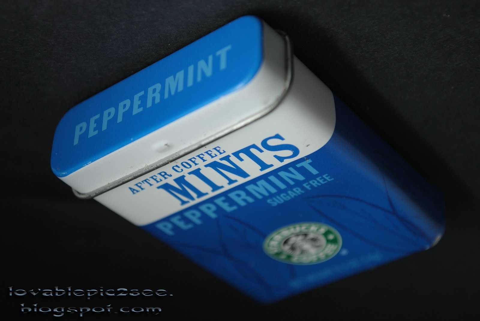 lovable's photography: after coffee mints from starbucks coffee