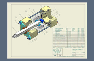 Diseño Industrial 3D: Cilíndro Neumático