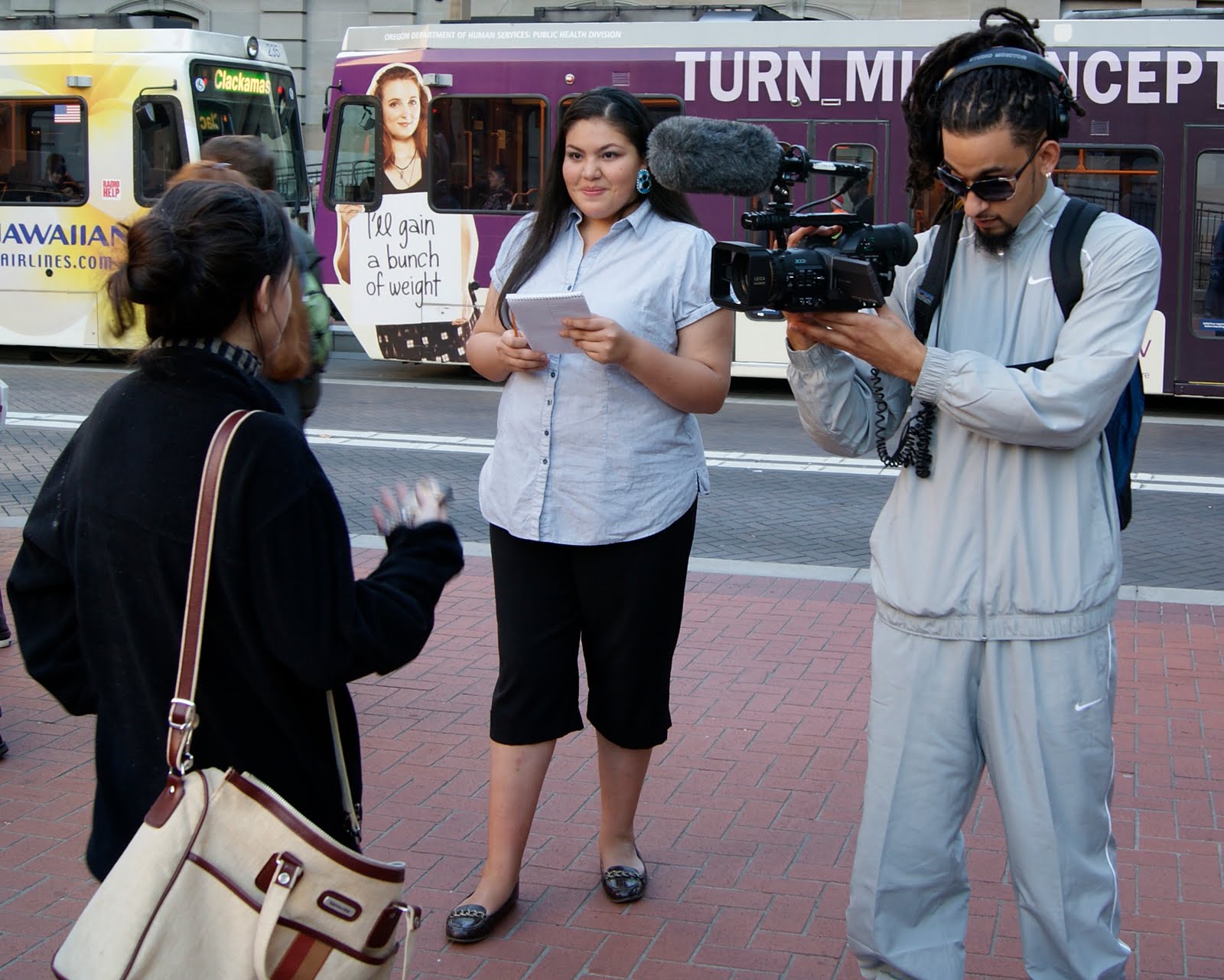 Square People: Youth interviewing youth