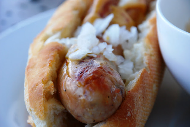 CupCakes and CrabLegs: Chicken Brats