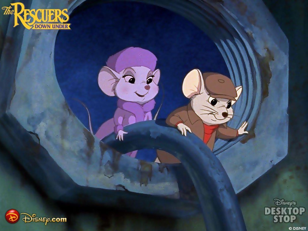 My Random Ramblings: Walt Disney Animation Studios Part 29: Rescuers ...