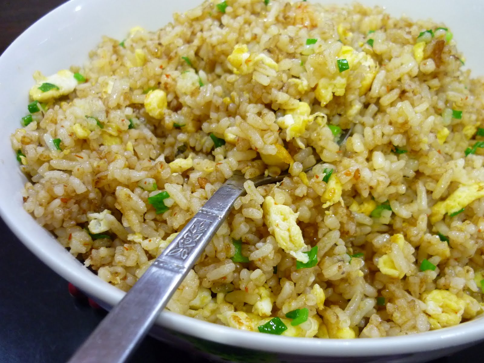 cherry potato 小番薯天地: 简易 Belacan 炒饭 (Belacan Fried Rice)