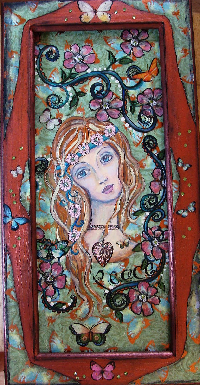 My Art Journal: A New Art Piece I Made