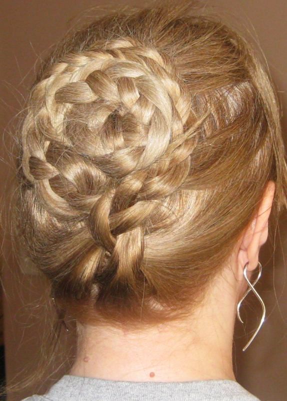 My Bumpy Middle Aged Long Hair Journey: Hairstyle: Faux Coiled Braid ...