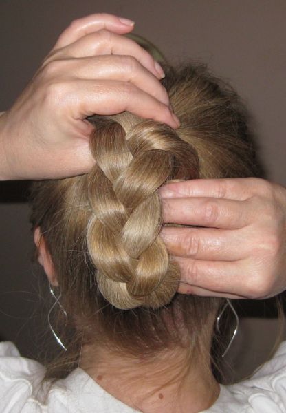My Bumpy Middle Aged Long Hair Journey: Hairstyle How-To: Folded Braid