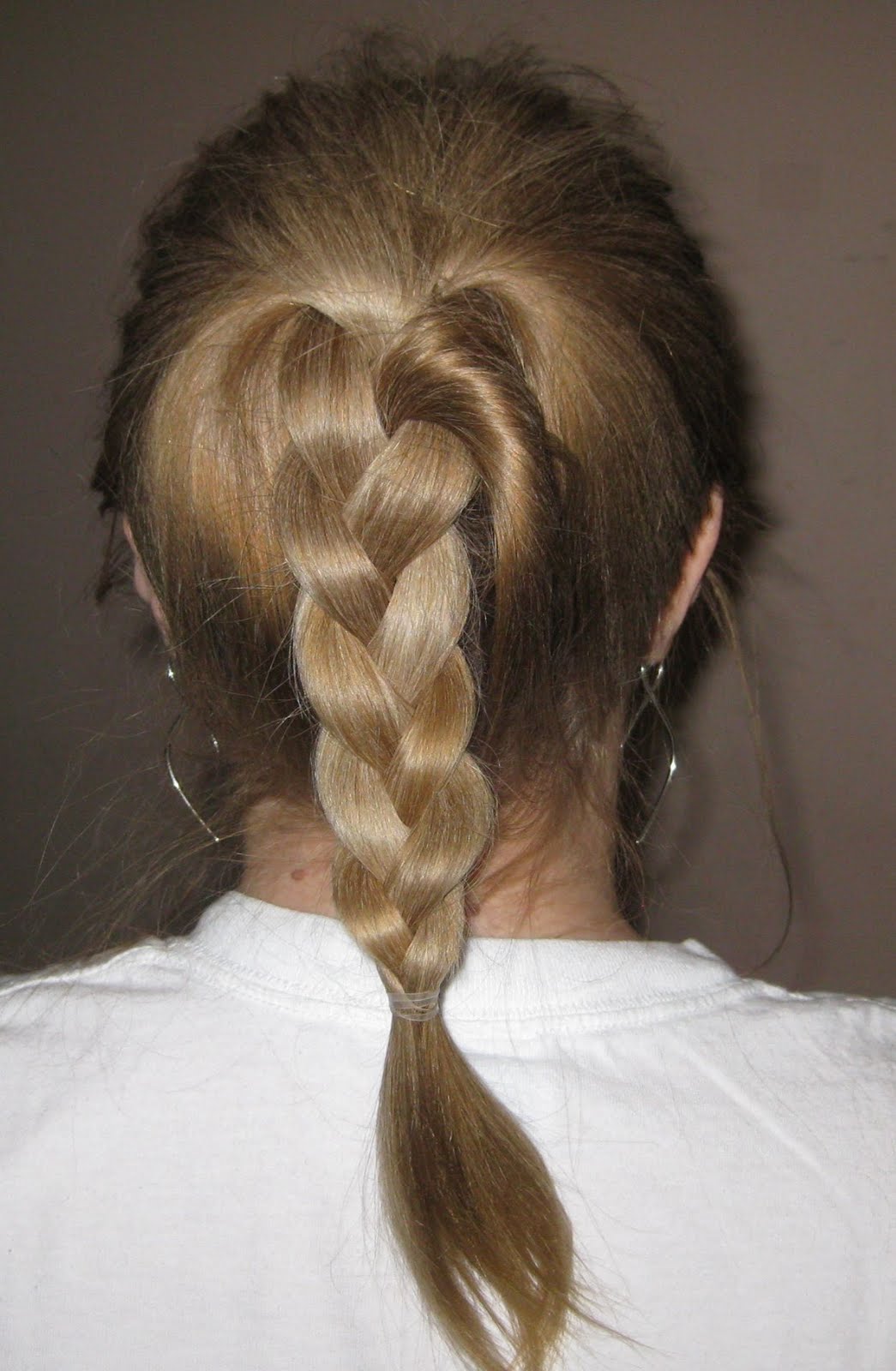My Bumpy Middle Aged Long Hair Journey: Hairstyle How-To: Folded Braid