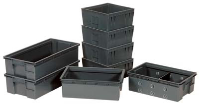 Storage System: Small Item Storage: Tote Pans