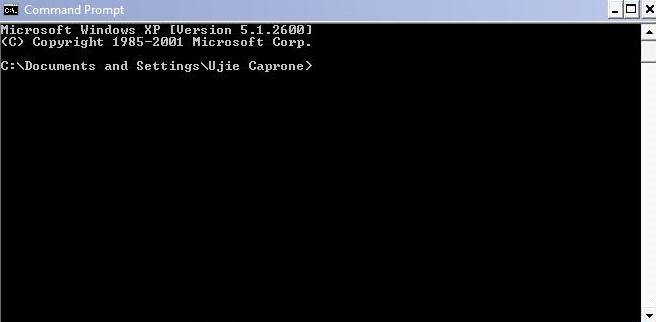All Command Prompt di Windows XP | Ujie Caprone