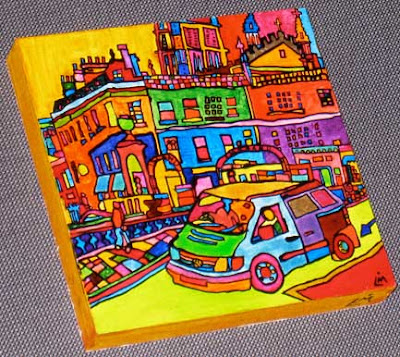 Luke Maitland's Blog: Block Paintings