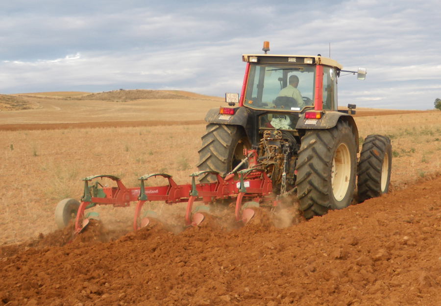 Cereal de secano en tierra de canpos: ARADO MODERNO