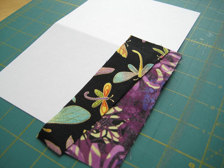Patchwork Fabric Greeting Cards | Quilting in the Rain