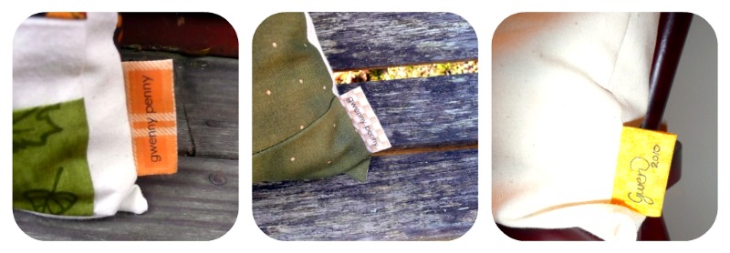 Gwenny Penny: Homemade Sewing Labels