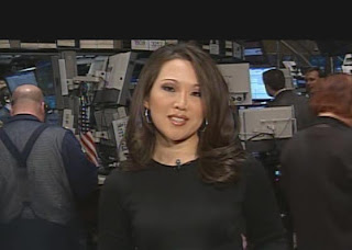 Asian Chicks: Melissa Lee is a very hot finicial news reporter