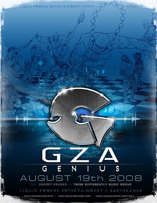 DJ CABLE: GZA "Protools" Promo Poster