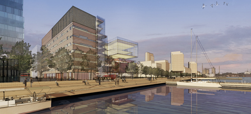 design deli: George Brown Waterfront Campus rendering