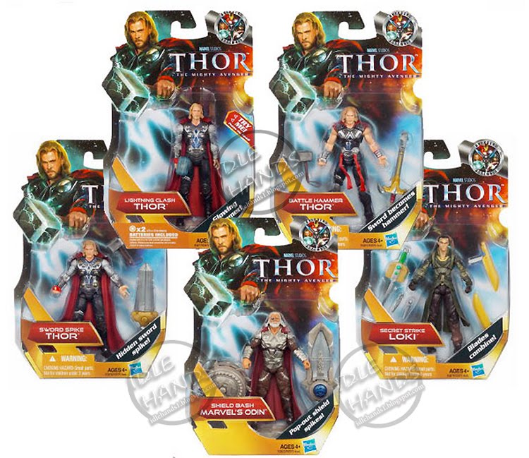 Idle Hands: Pre-Toy Fair 2011 Coverage: Hasbro's Thor Movie Merchandise