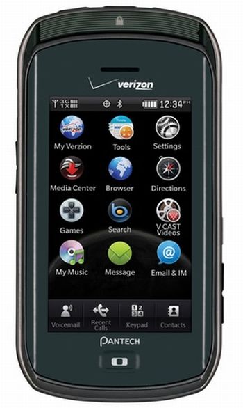 mobilestore & Cars: New Pantech Crux Touch Screen Mobile Phone