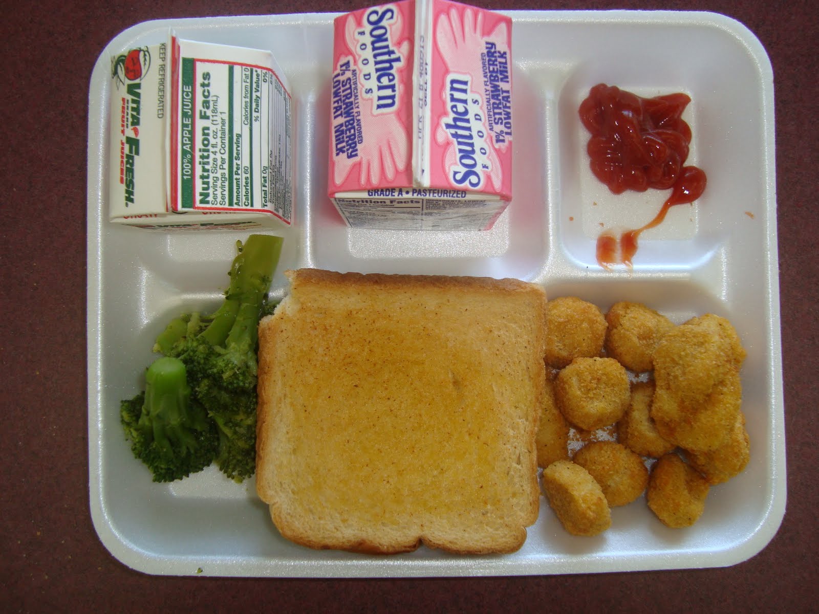 School Lunch: April 2010