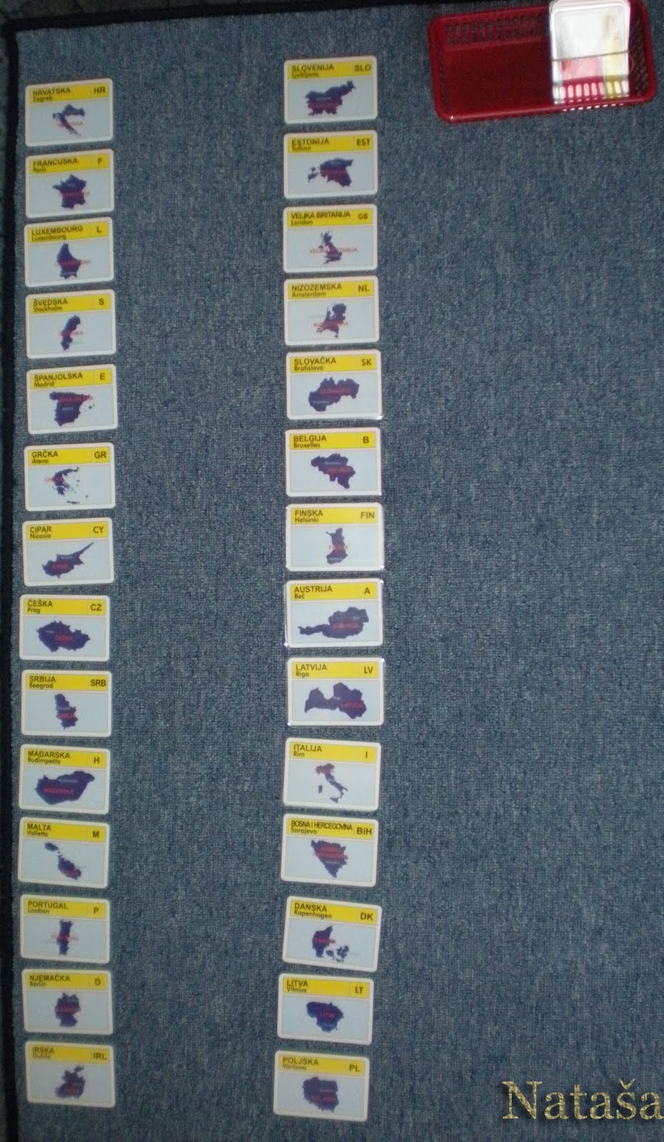 Leptir - Montessori blog: Europa