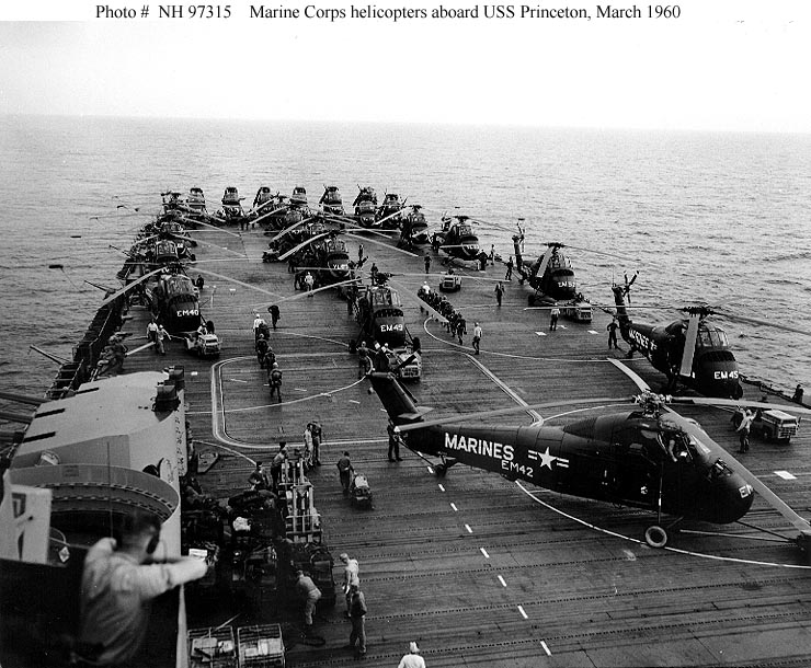 Naval Warfare: USS Princeton (CV-37, later CVA-37, CVS-37, LPH-5)