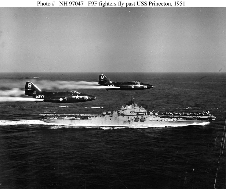 Naval Warfare: USS Princeton (CV-37, later CVA-37, CVS-37, LPH-5)