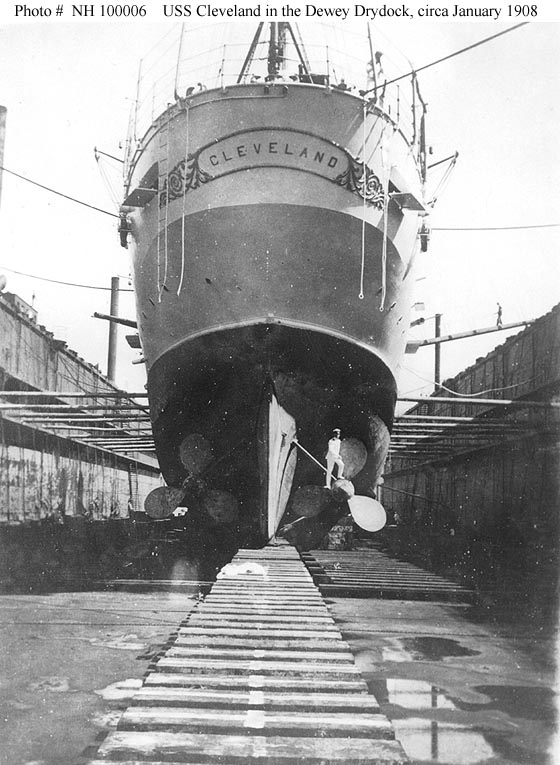 Naval Warfare: USS Cleveland (Cruiser No. 19/PG-33/CL-21)