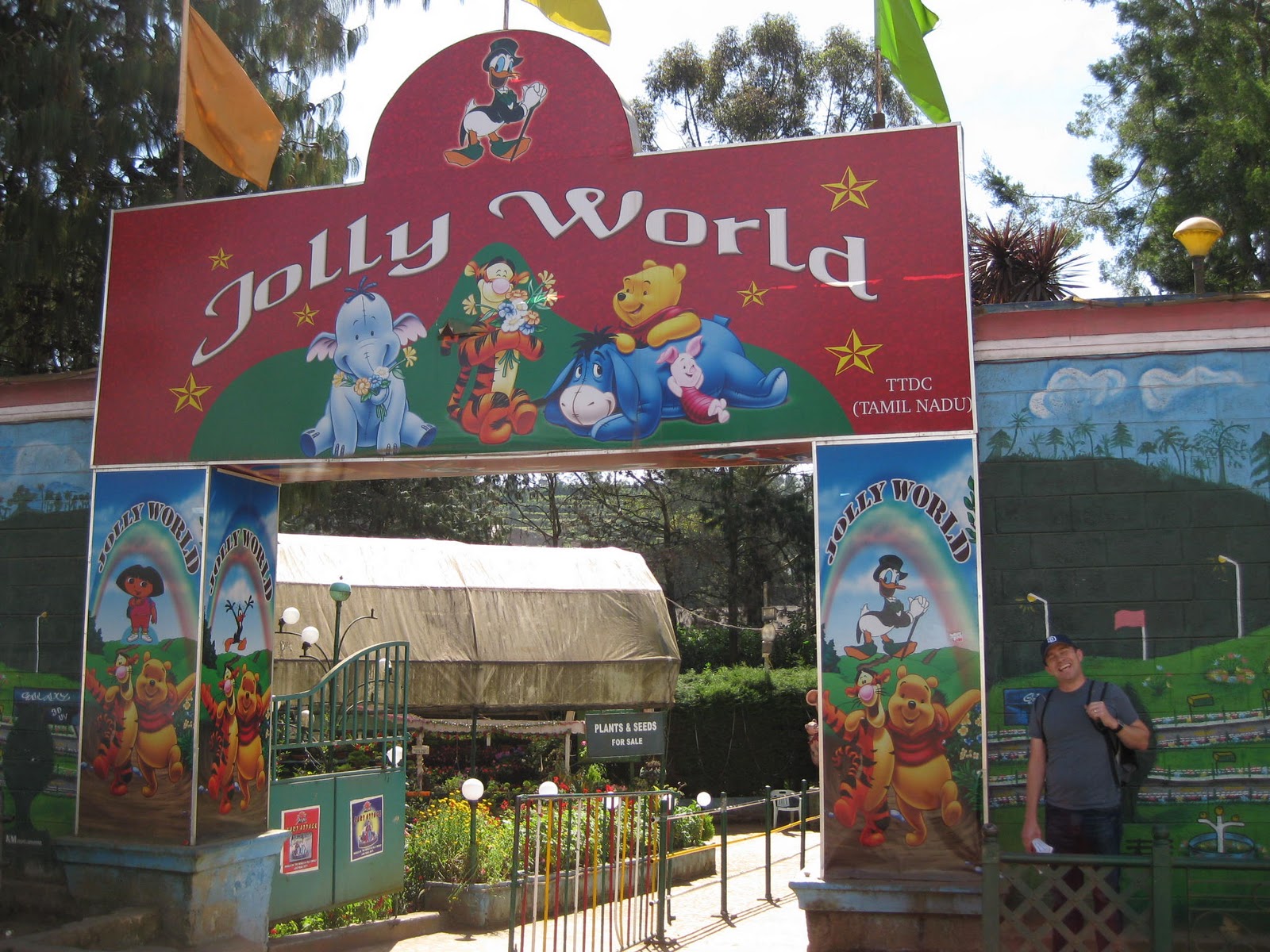 Claire and Jeff's Travels: Ooty and the Jolly World Bear
