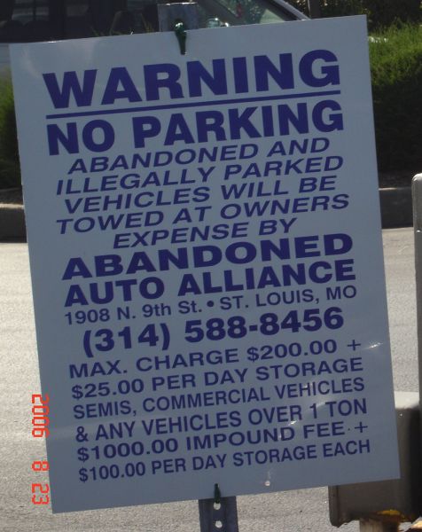 Funny Free Pics: Funny No Parking Signs