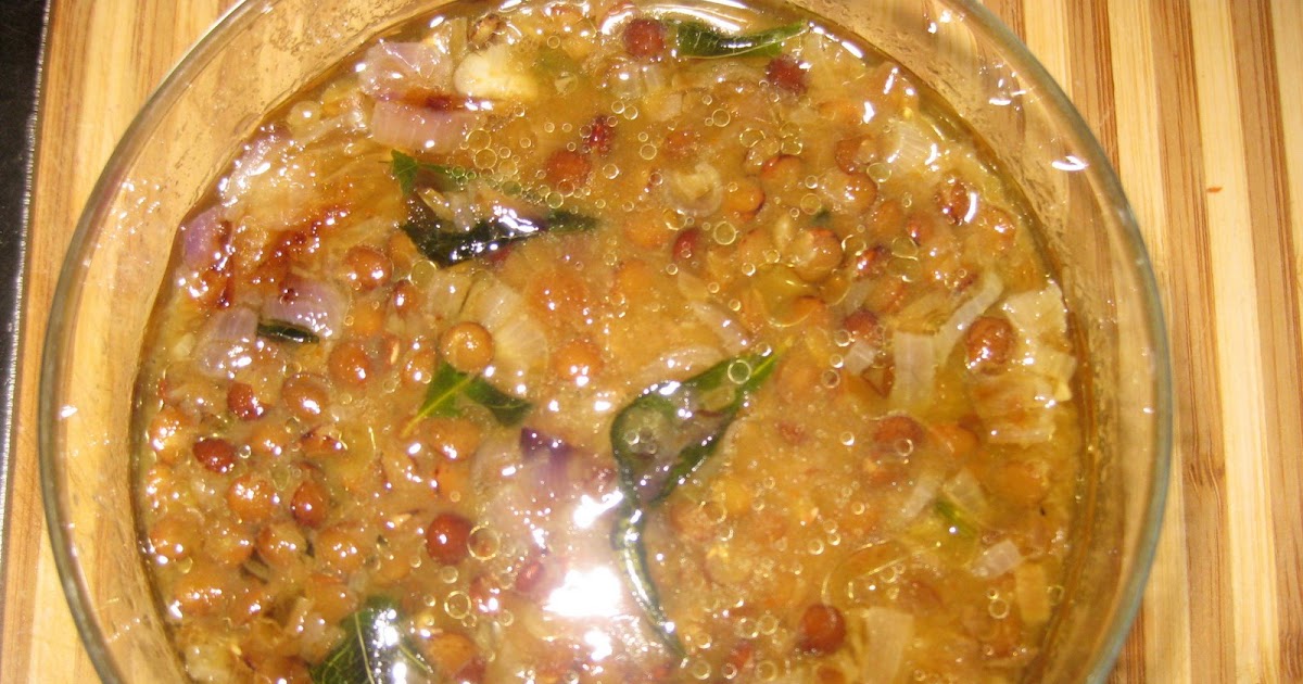 Kadumanga: HorseGram curry - Muthira Kootan / Muthira Eriserri