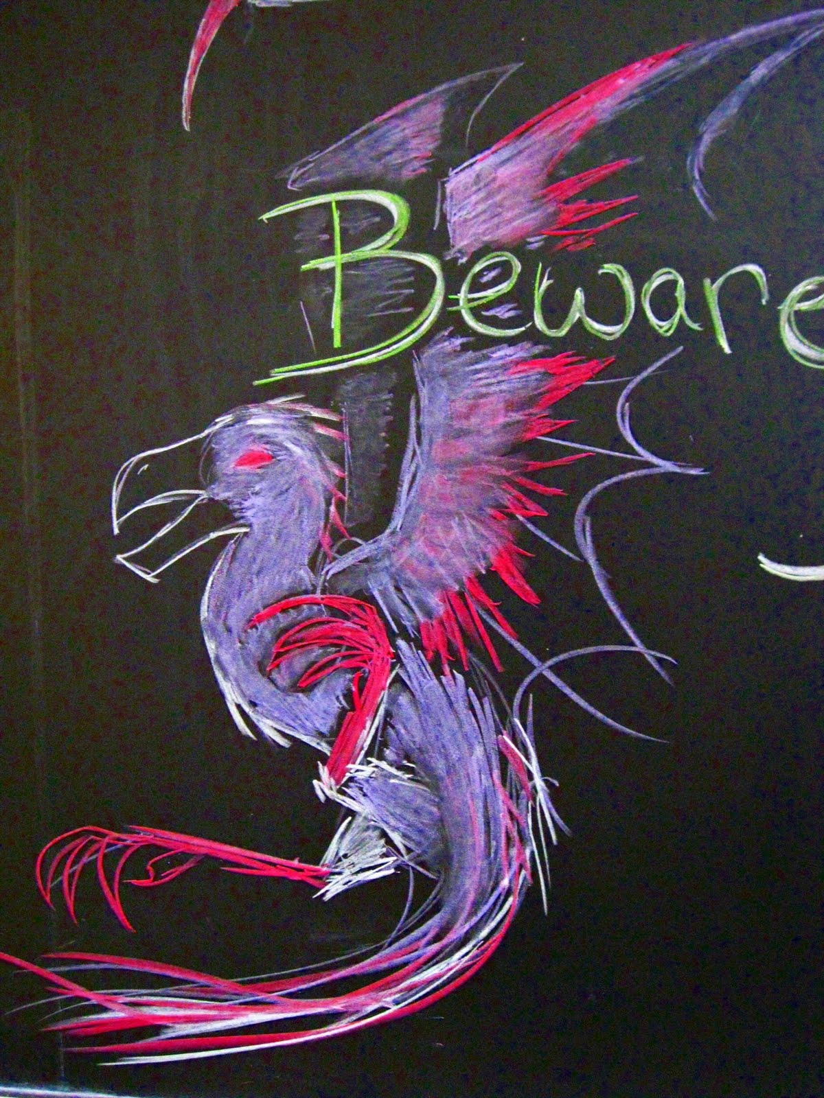 Fish Scale Poetry: "The Jabberwocky"