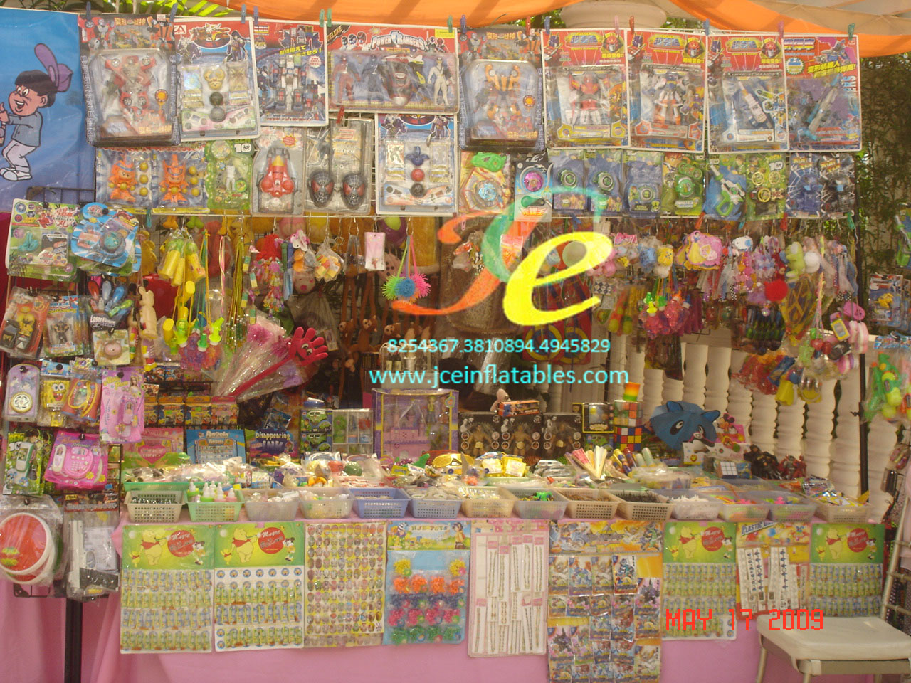 JCE Inflatables and Party Needs (JCE Event Rentals): Toy Booth (Exhibit ...