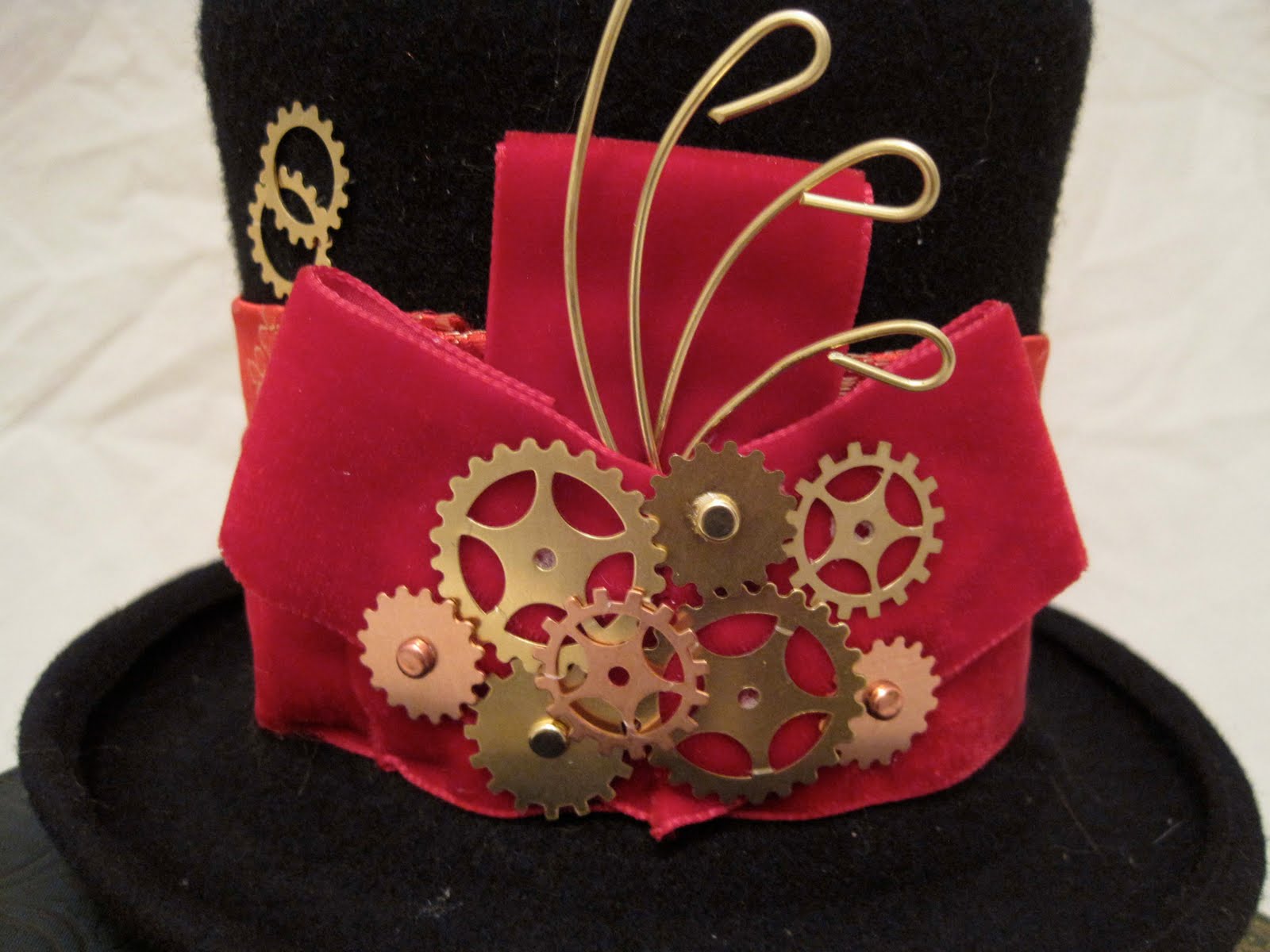 Over The Top Hats!: Sneak preview of new steampunk hats...