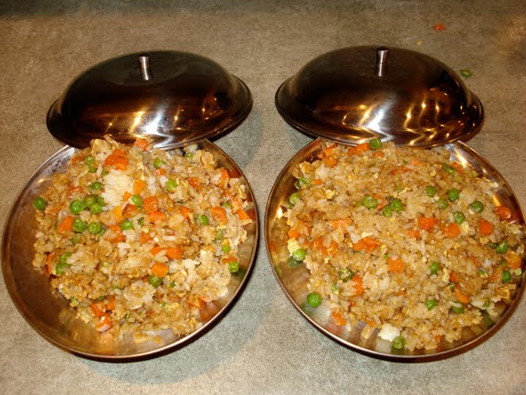 8 Plates: Edie's Fried Rice with Oyster sauce....Click here for recipe link