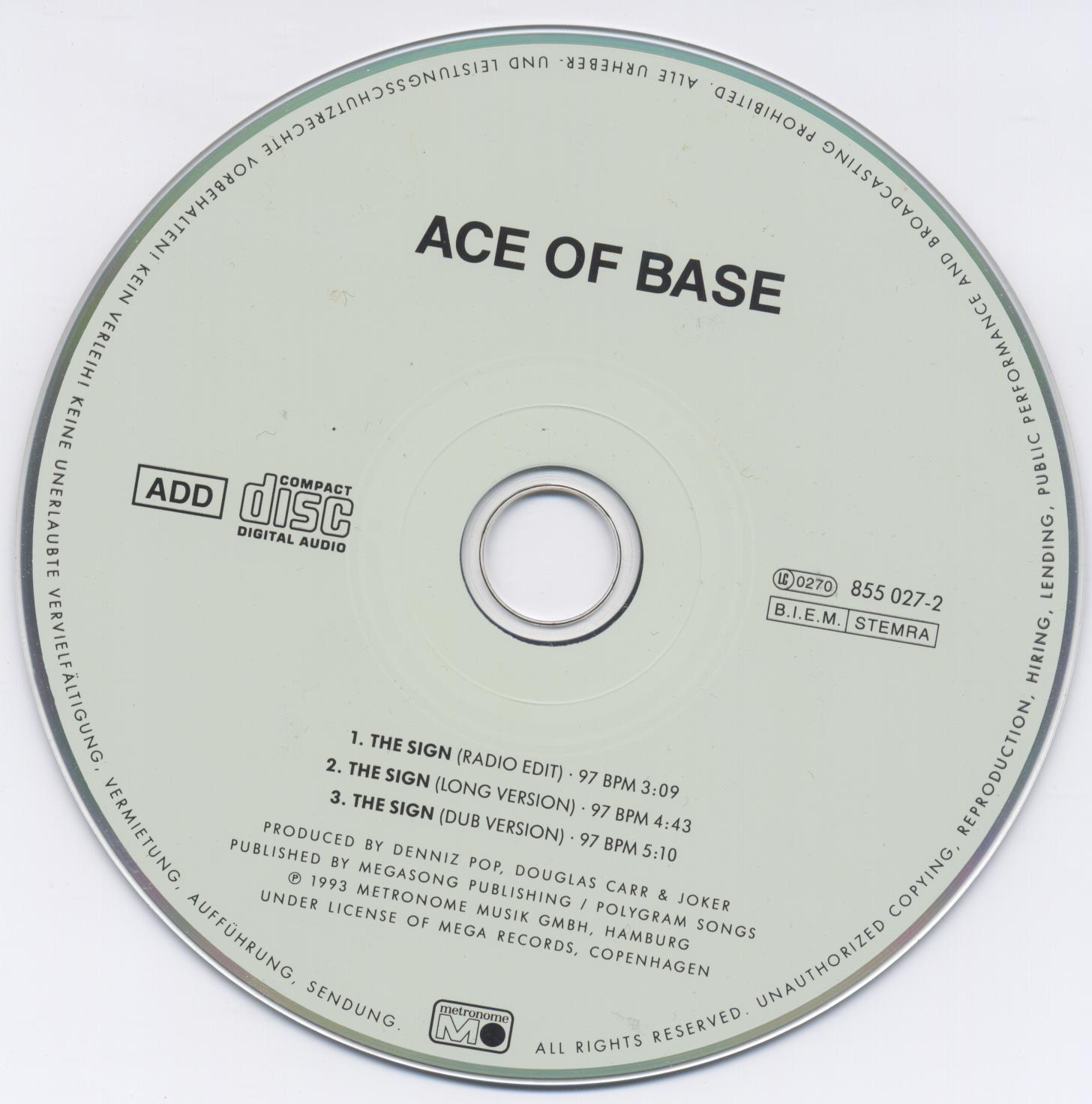 http://discotrox80s.blogspot.com/: Ace Of Base - The Sign (Maxi-CD) 1993