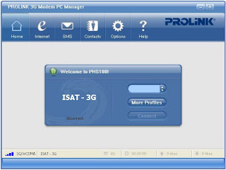 tama.cLa10 Fuck oFF: SETTING MODEM 3G PROLINK PHS 100