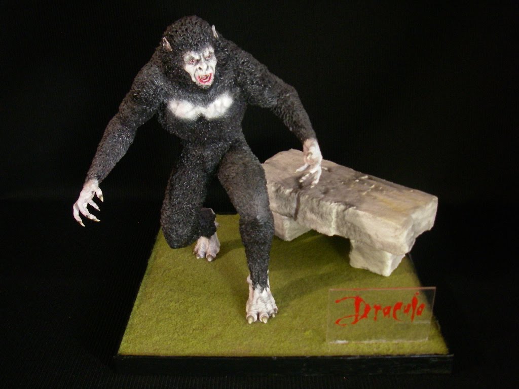 Horizon F. Ford Coppola Bram Stoker’s Dracula Wolf Figure Vinyl Model Kit
