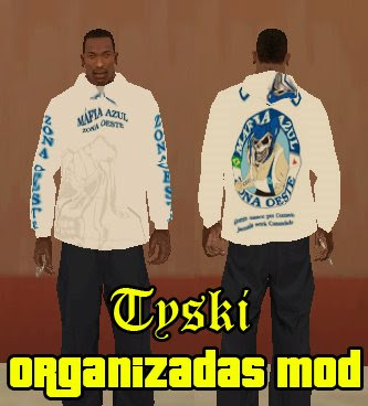 Agasalho - Máfia Azul CZO - Organizadas Mod | 14 ANOS - Torcidas no GTA