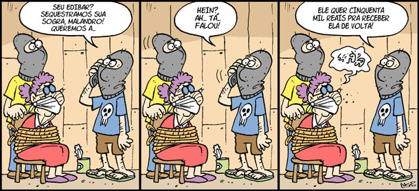 Besteiras do cotidiano: Mais quadrinhos do Edibar...