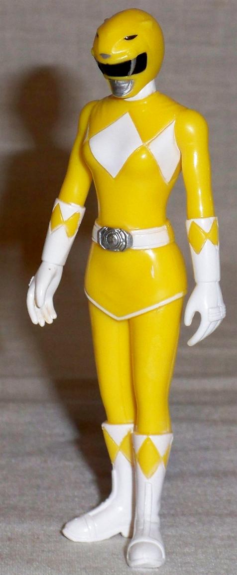 Henshin Grid: Yellow Ranger with Skirt in Mighty Morphin Hero Power Pack