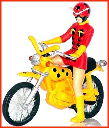 Henshin Grid: Human Tackle: The prototype Female Kamen Rider?